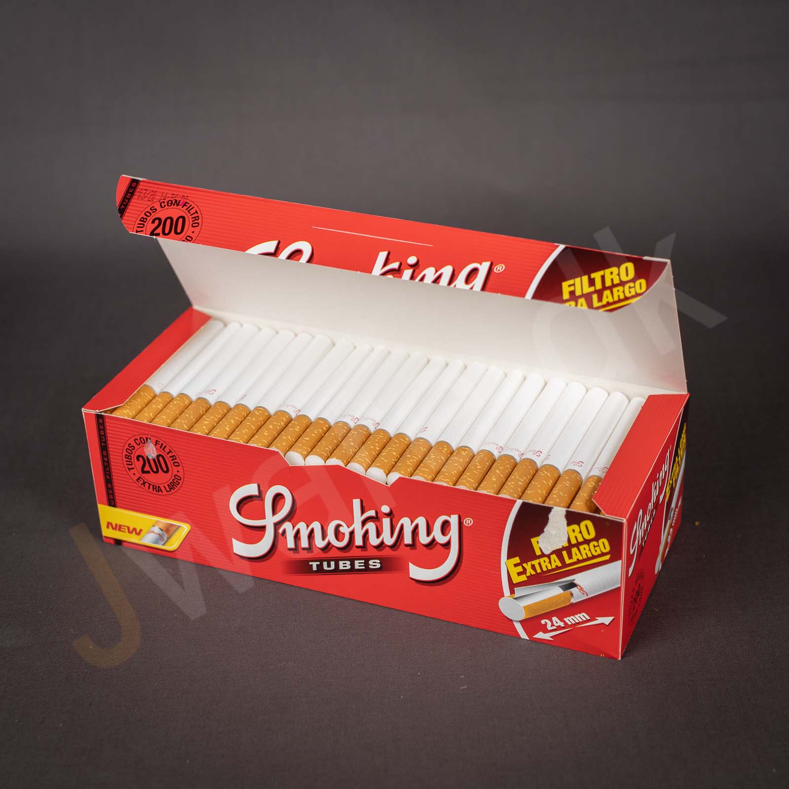 Smoking Cigarethylstre Extra Long Filter 24mm 200 Stk - JWare