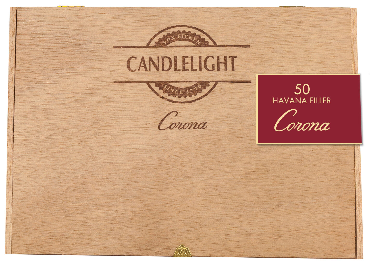 Candlelight Corona 50 Cigar Box Havana - JWare