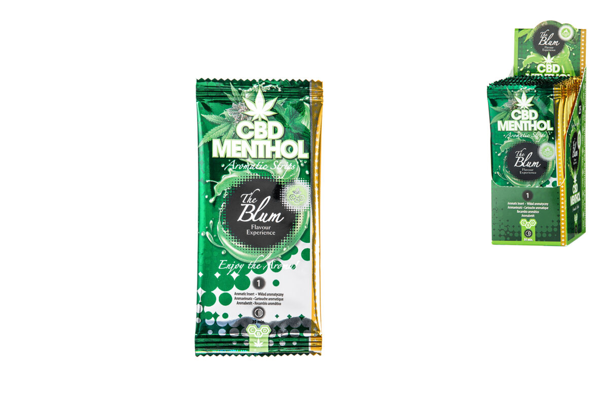 The Blum Flavour Card CBD Menthol Smagskort - JWare