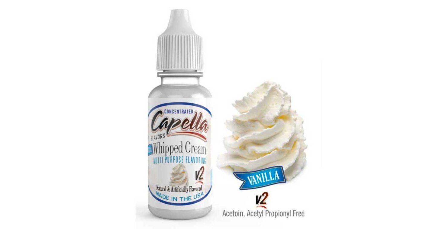 Capella Vanilla Whipped Cream V2 - 13ml - JWare
