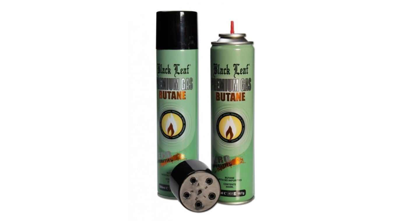 Black Leaf Premium Gas Butane 300ml - JWare