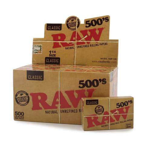 Raw Classic 500 1¼ Size Roll Paper - JWare