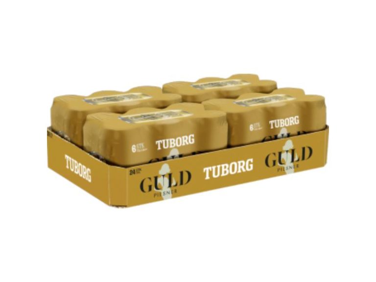 Tuborg Guld Pilsner 5,6% 24 stk x 33 cl - JWare
