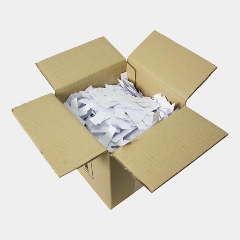 White Bulk Filter Tips Box of 5 kg - JWare