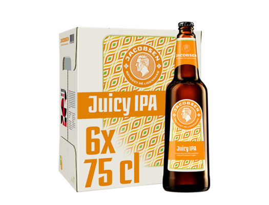 Jacobsen Juicy IPA 4.8% 6 x 75 cl - JWare