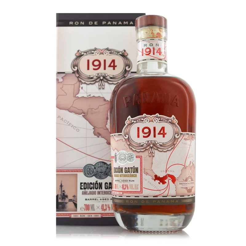 Ron 1914 Edicion Gatun Rum 41.3% 70 cl - JWare