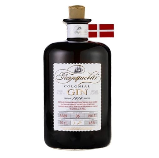 Tranquebar Colonial Dry Gin 45% 70 cl - JWare