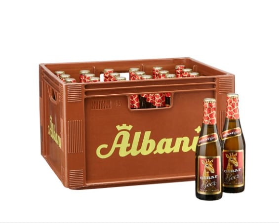Albani Giraffe Beer 7,3% 30 x 33 cl - JWare