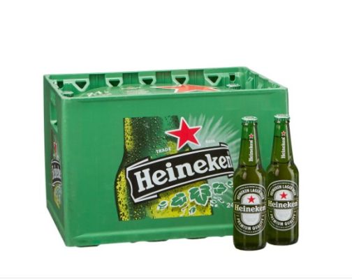 Heineken Lager Beer Glas 4,6% 24 x 33 cl - JWare