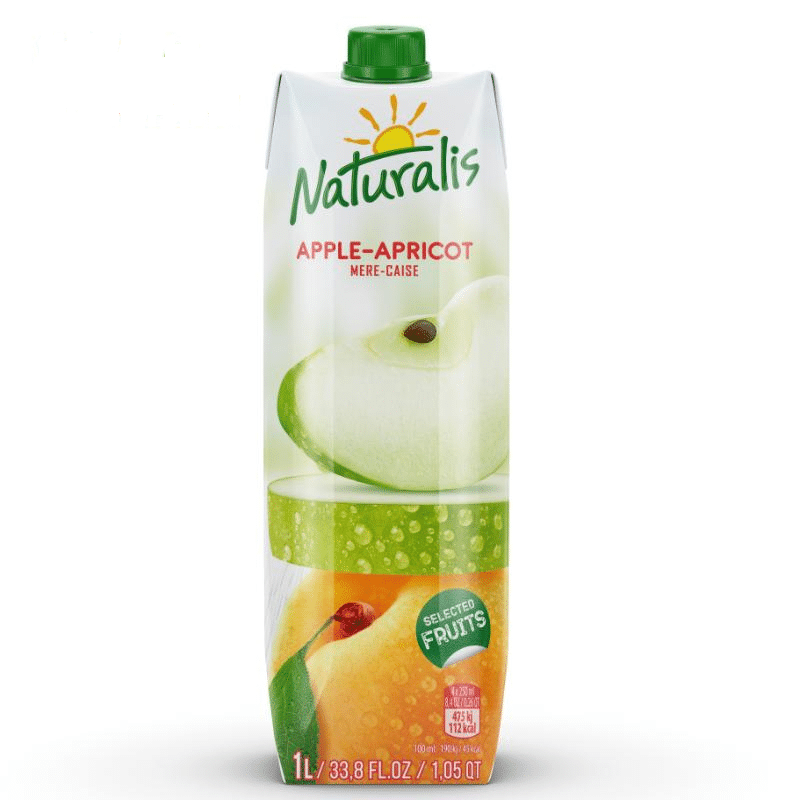 Juss Apple & Apricot Fruit Juice 1 liter - JWare