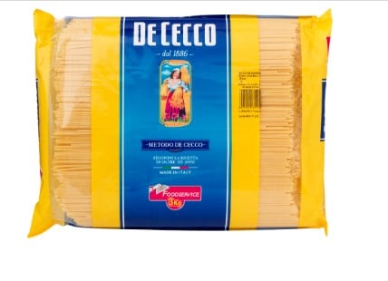 De Cecco Spaghetti No 12 - 3 kg - JWare