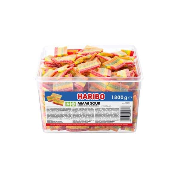 Haribo Miami Sour 1 kg - JWare