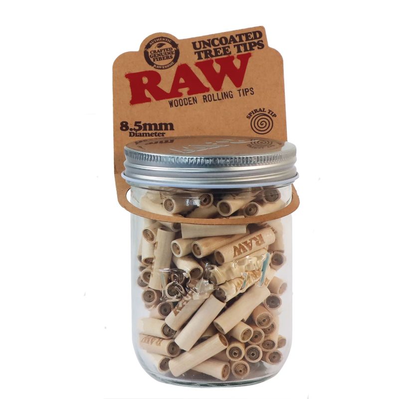 Raw Uncoated Tree Tips 8.5mm 135 pcs - JWare