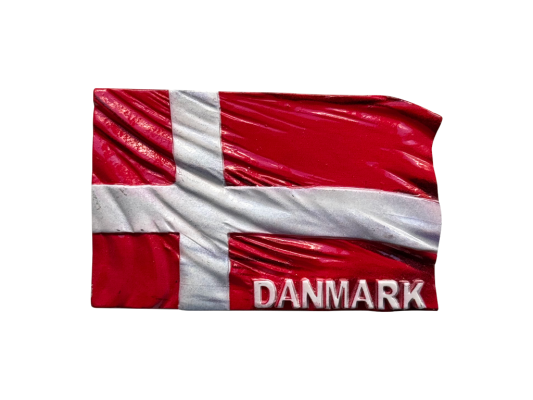 Danmark Flag Magnet - JWare