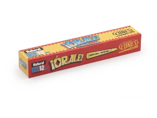 Natural Pre Rolled Cones Brown Bomb Size Orale 12 Stk - JWare