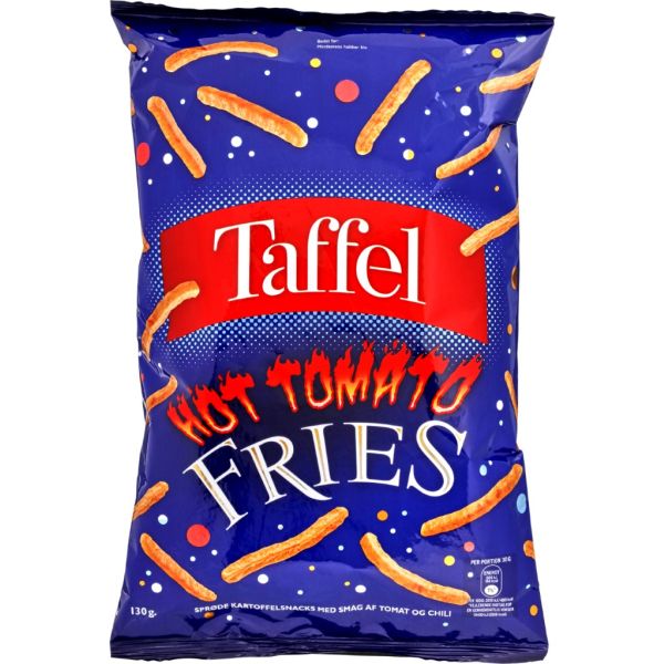 Taffel Tomato Fries 20 x 130g - JWare